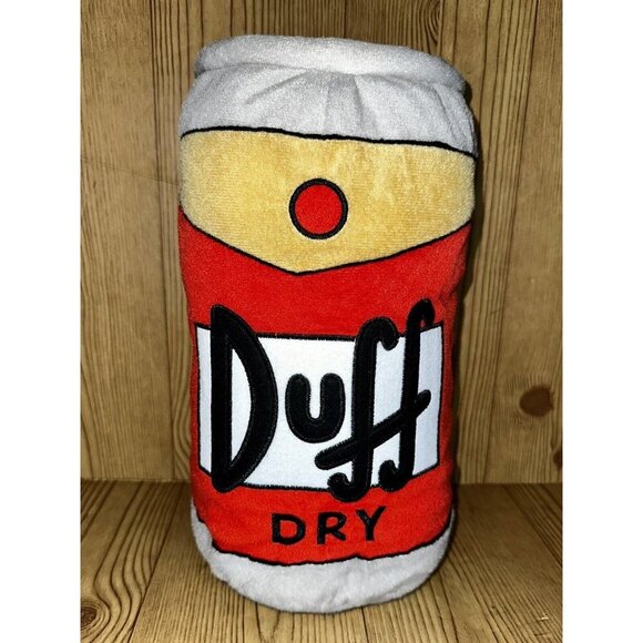 Toys | The Simpsons Duff Dry Beer Can Plush Pillow Universal Studio 14 ...